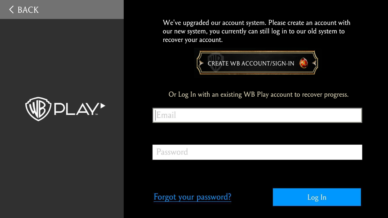 Mortal Kombat Mobile and WB Games Account Linking FAQ – WB Games ...